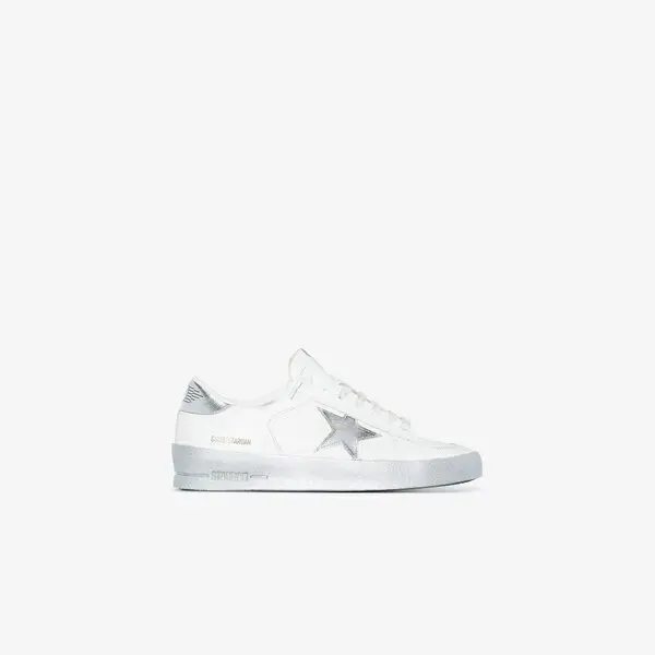 GOLDEN GOOSE Stardan Leather Sneakers - Multicolor
