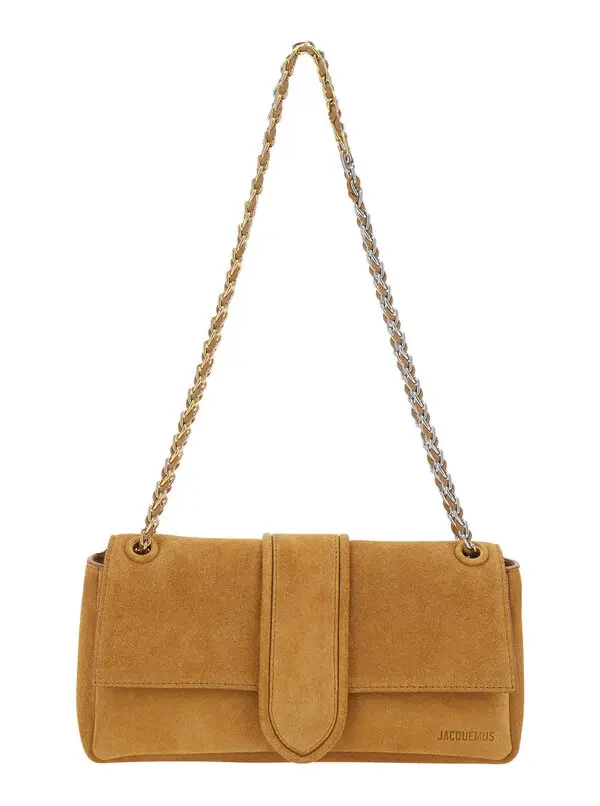 Jacquemus Le Bambino Chaine Shoulder Bag - Brown