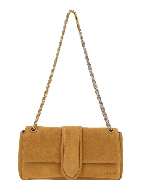 Jacquemus Le Bambino Chaine Shoulder Bag - Brown
