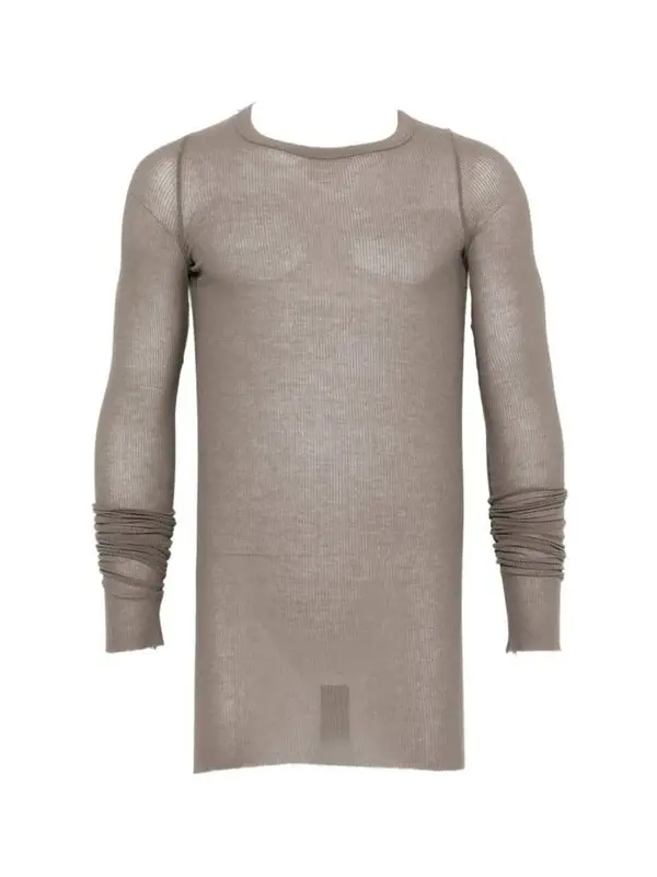 Rick Owens Long-sleeved T-shirt - Gray