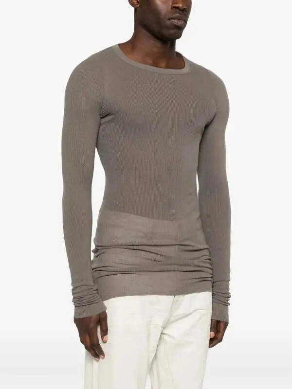 Rick Owens Long-sleeved T-shirt - Gray