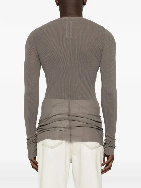 Rick Owens Long-sleeved T-shirt - Gray