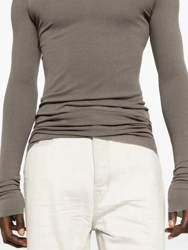 Rick Owens Long-sleeved T-shirt - Gray