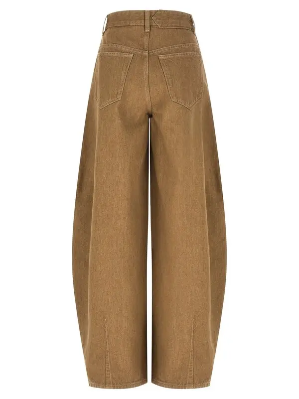 Jacquemus Le De-nîmes Ovalo Jeans - Cream