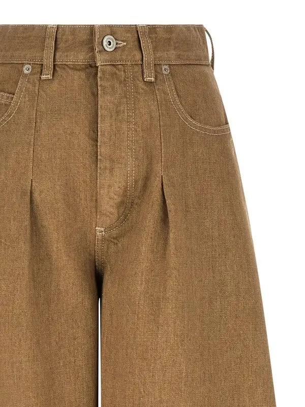 Jacquemus Le De-nîmes Ovalo Jeans - Cream
