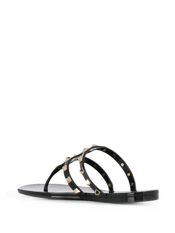 Valentino Garavani Rockstud Thong Sandals - Multicolor