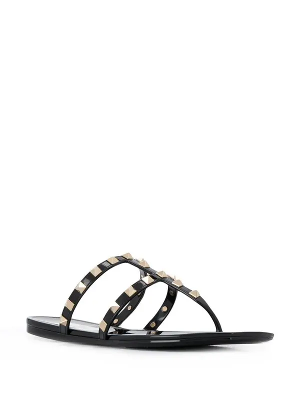 Valentino Garavani Rockstud Thong Sandals - Multicolor