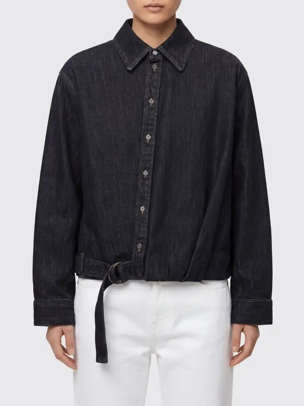 Loewe Shirt With Belted Detail - Blue