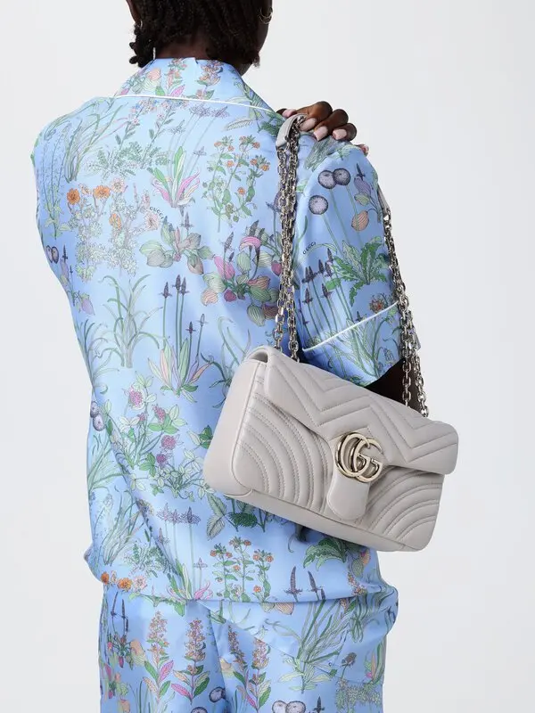 Gucci Leather Shoulder Bag - Multicolor