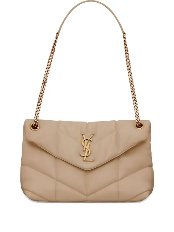 Saint Laurent Puffer Small Leather Shoulder Bag - Multicolor
