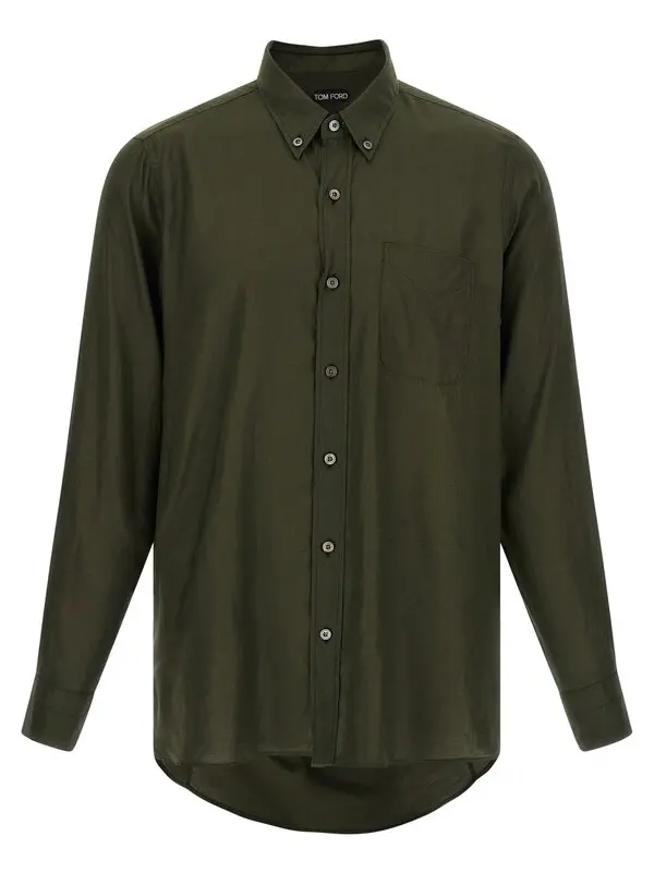 TOM FORD Button-down Shirt - Green