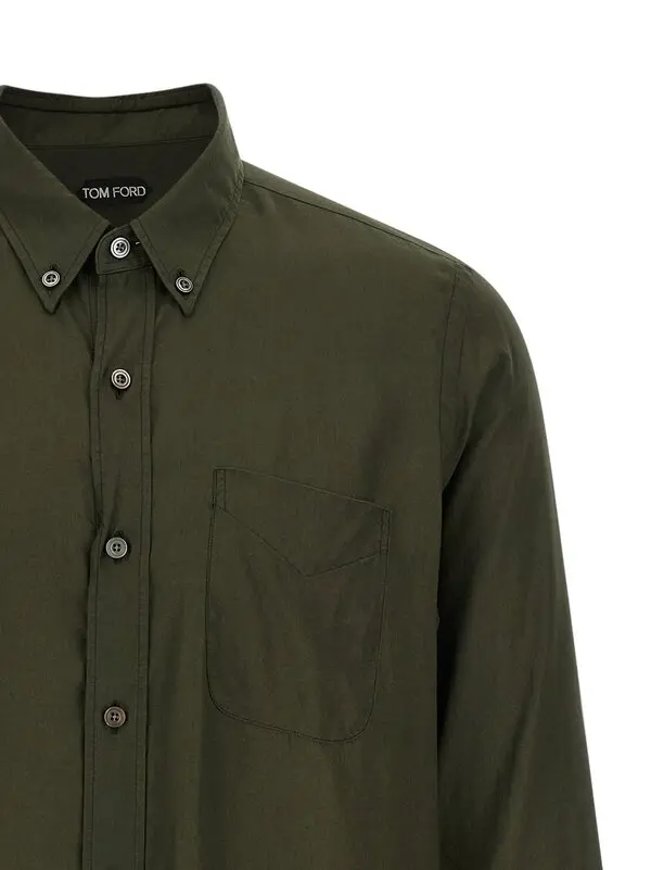 TOM FORD Button-down Shirt - Green