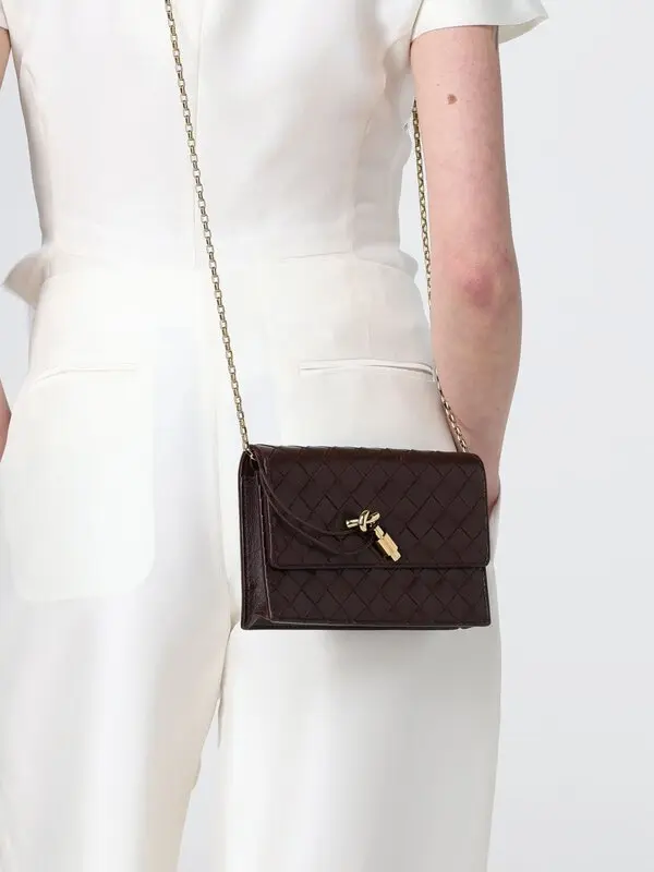 Bottega Veneta Mini Bag Woven Lambskin - Multicolor