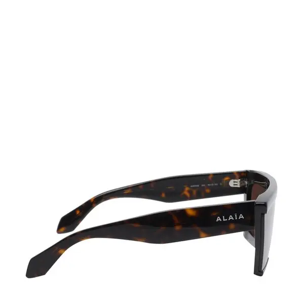 Alaïa Mask Sunglasses - Brown