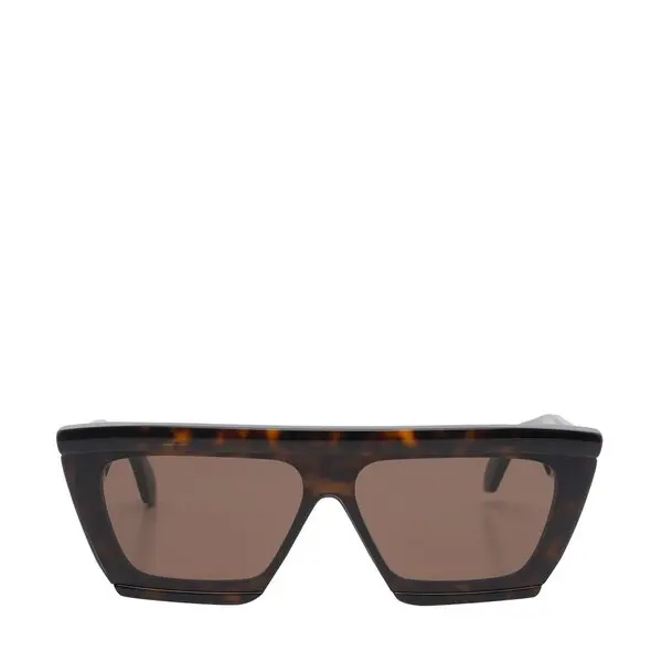 Alaïa Mask Sunglasses - Brown