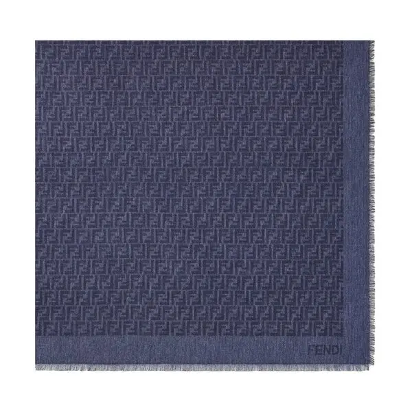 Fendi Ff Shawl - Blue