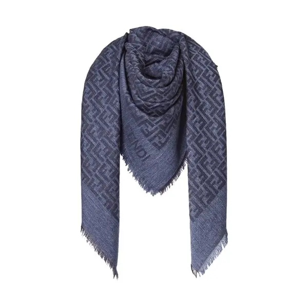 Fendi Ff Shawl - Blue