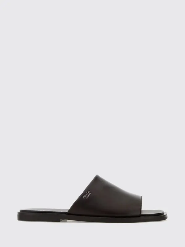 Prada Calf Leather Slides