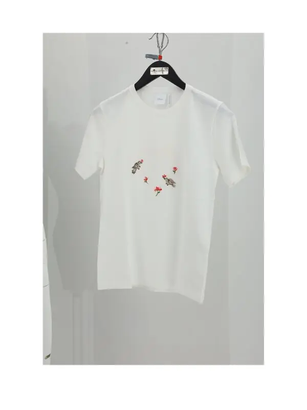 Dior Embroidered T-shirt - White