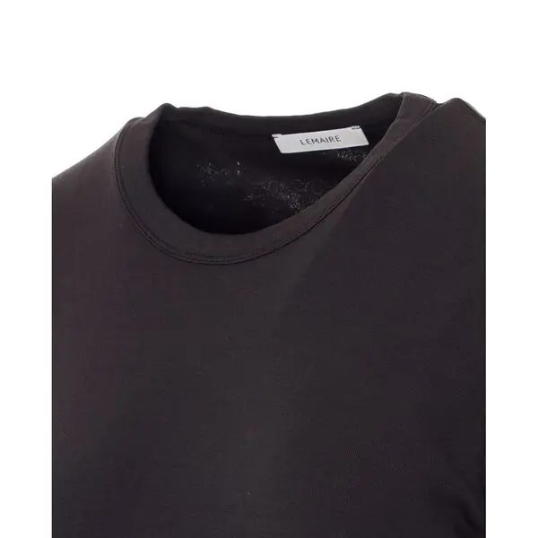 LEMAIRE Ribbed Crew Neck Short Sleeve T-shirt