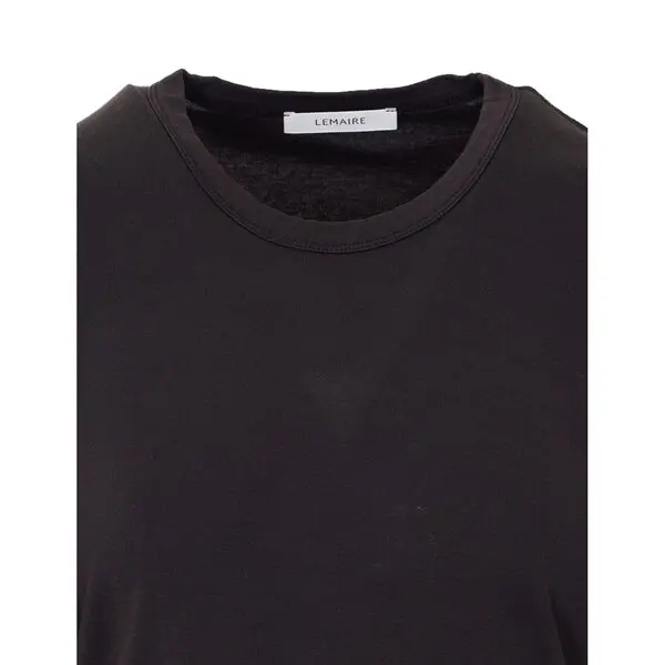 LEMAIRE Ribbed Crew Neck Short Sleeve T-shirt