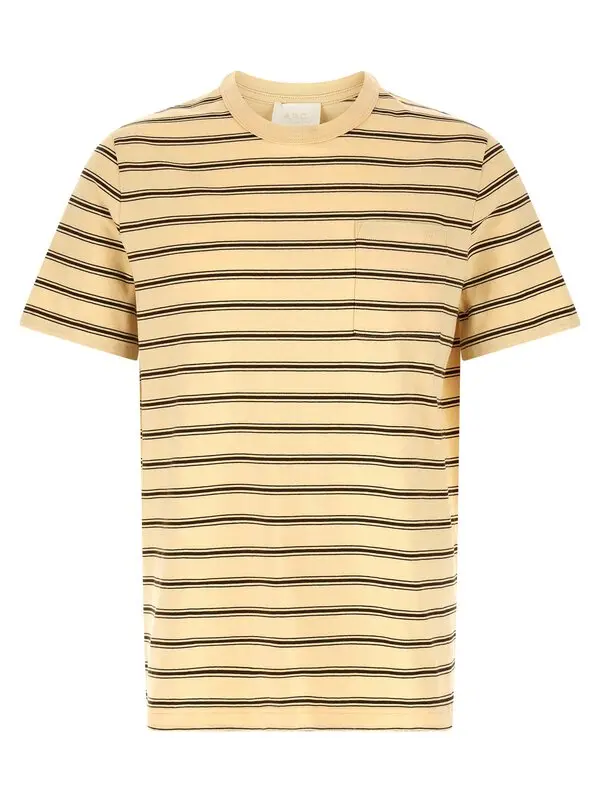 A.p.c. Striped T-shirt - Cream
