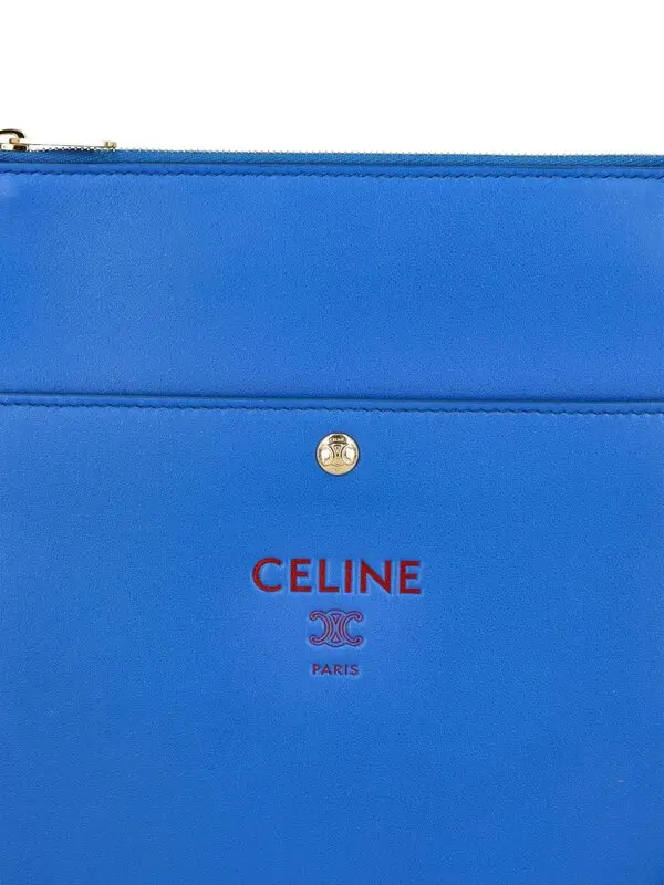 Celine Sharp Leather Pouch