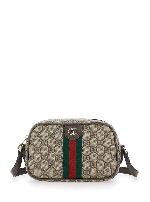 Gucci Ophidia Gg Canvas Mini Shoulder Bag