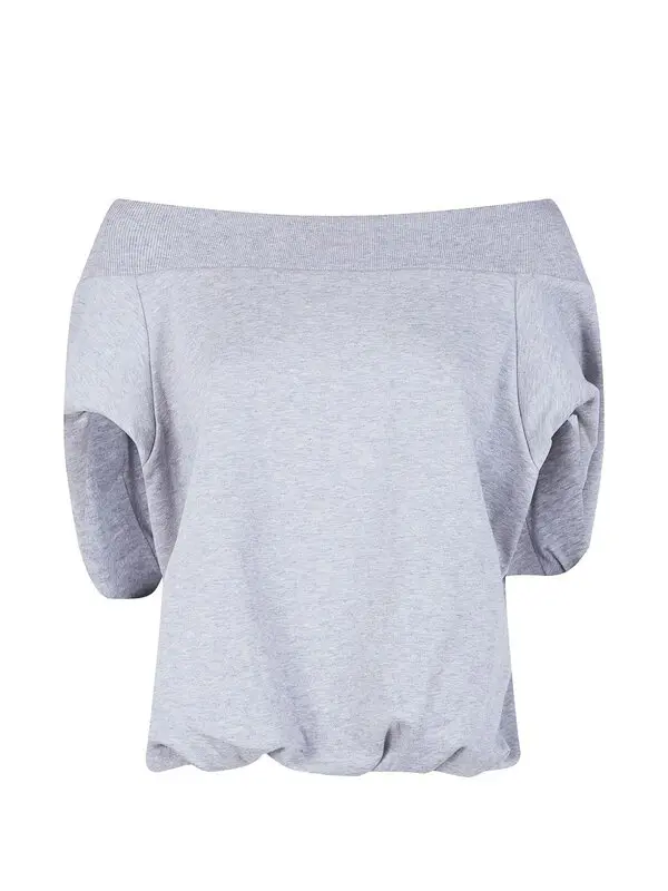 Dries Van Noten Cotton Top With Gathered Detailing
