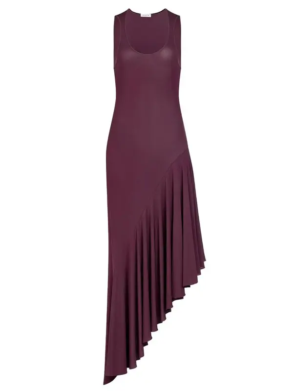 Alaïa Asymmetrical Jersey Dress
