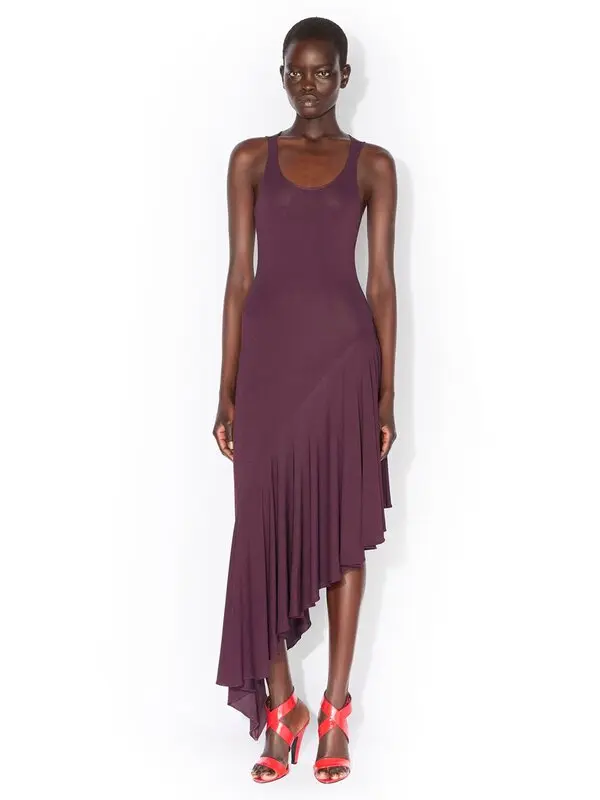 Alaïa Asymmetrical Jersey Dress