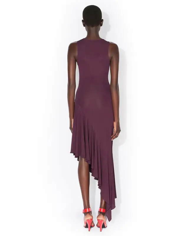 Alaïa Asymmetrical Jersey Dress