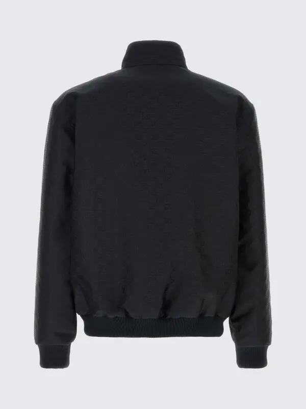 Gucci Bomber Jacket With Monogram Pattern - Multicolor