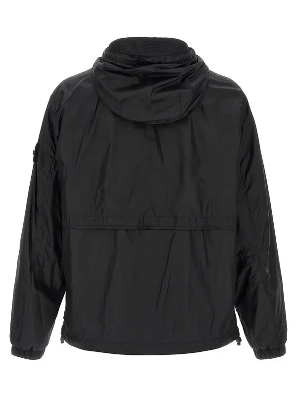 Stone Island 4100057 Cordura Ripstop Nylon Hooded Jacket - Blue