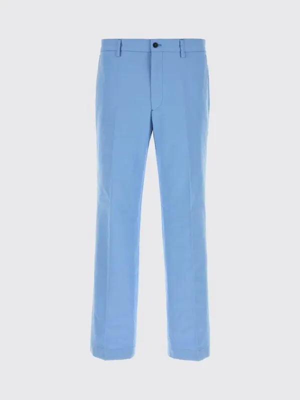 Prada Tailored Cotton Trousers
