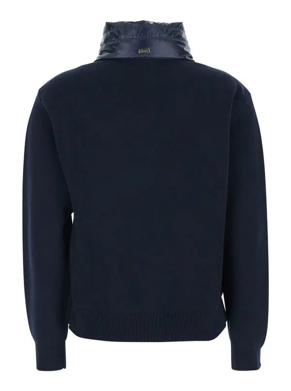Herno Bimaterial Cotton Nylon Jacket