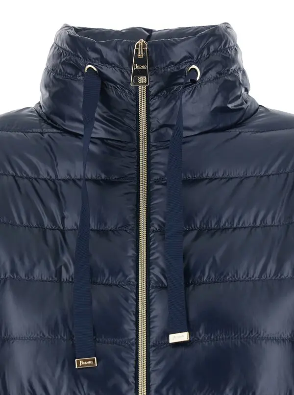 Herno Bimaterial Cotton Nylon Jacket