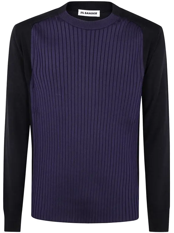 JIL SANDER Ribbed Wool Jumper