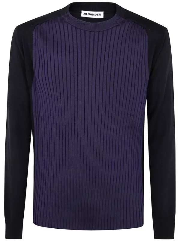 JIL SANDER Ribbed Wool Jumper