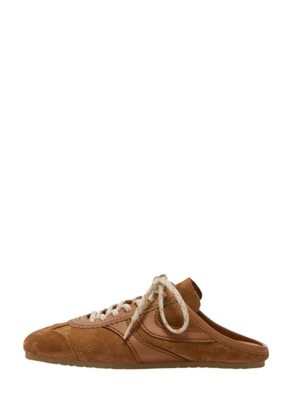 Dries Van Noten Leather Slip-on Shoes - Brown