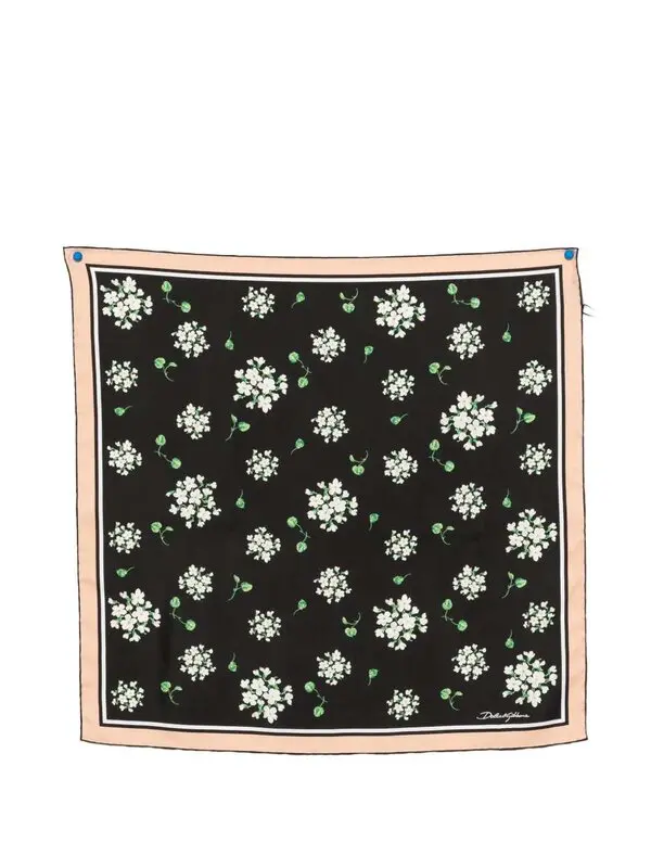 Dolce & Gabbana Floral Scarf - Multicolor