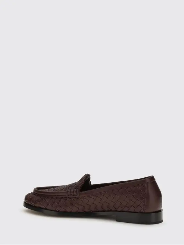 Bottega Veneta Intrecciato Lambskin Loafers