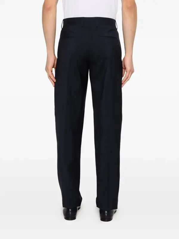 Fendi Tailored Wool Canvas Trousers