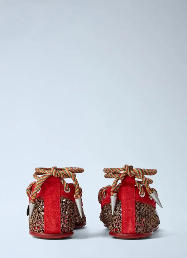 KIKO KOSTADINOV Reticella Ballet Flats