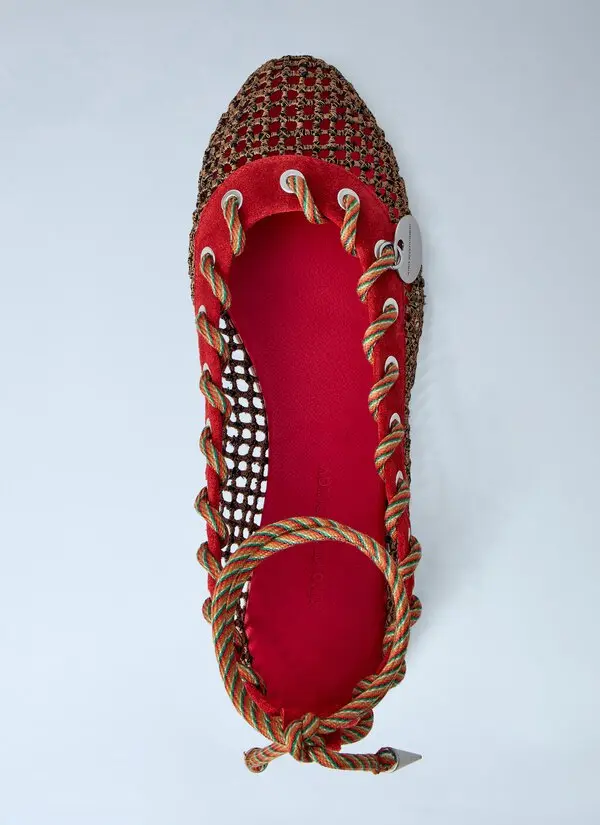 KIKO KOSTADINOV Reticella Ballet Flats