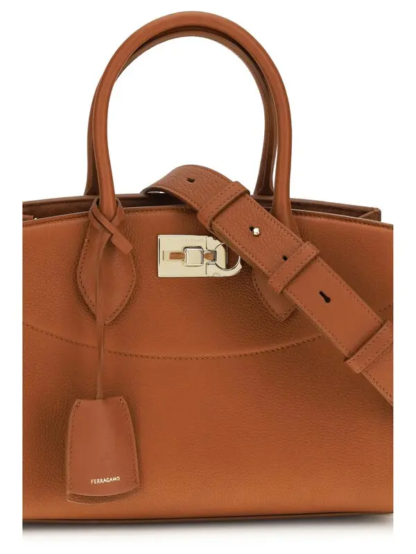 FERRAGAMO Studio Handbag - Brown