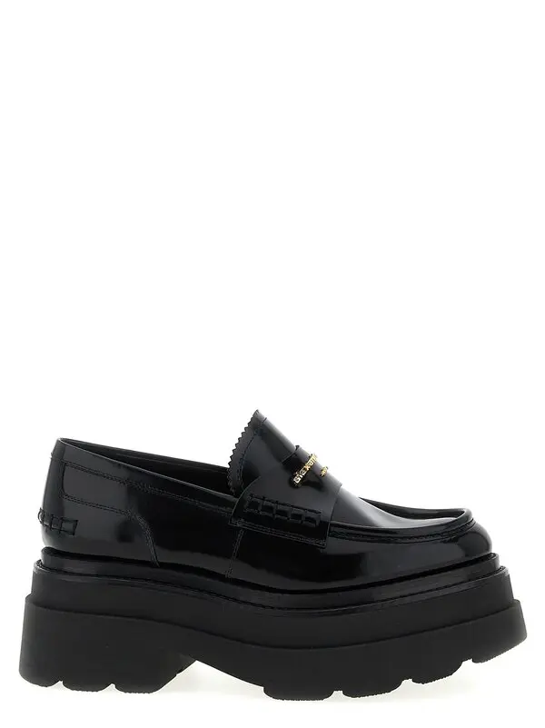 Alexander Wang Carter Platform Loafers - Black