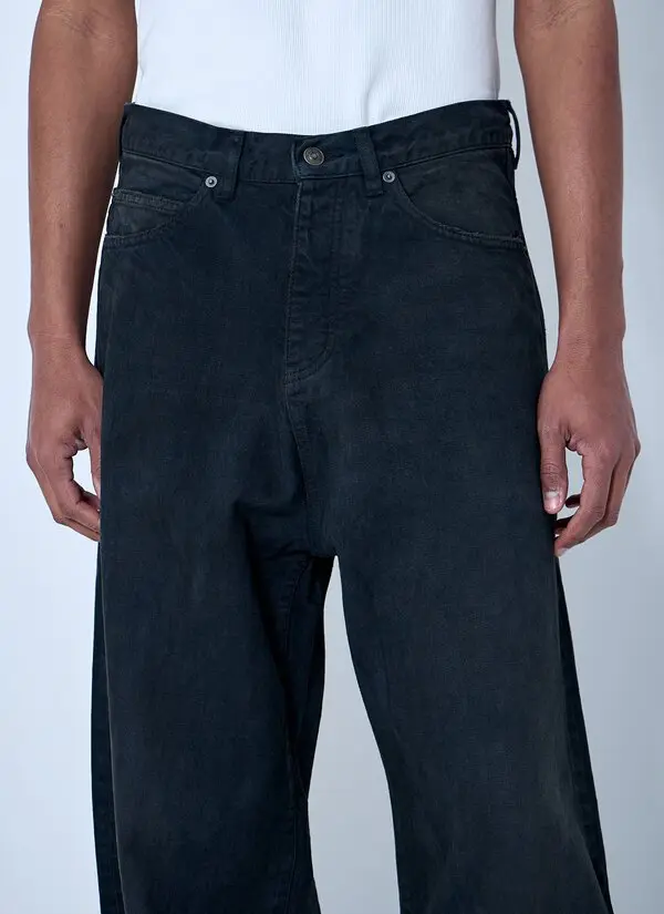 Balenciaga Wide-leg Denim Trousers