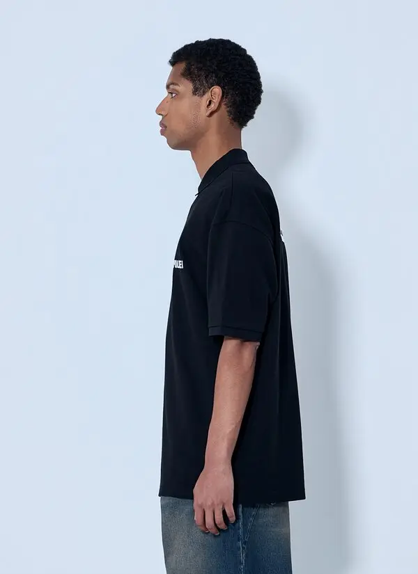 Vetements Embroidered Polo Shirt