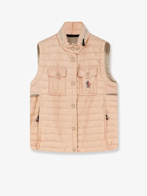Moncler Sleeveless Down Vest - Multicolor